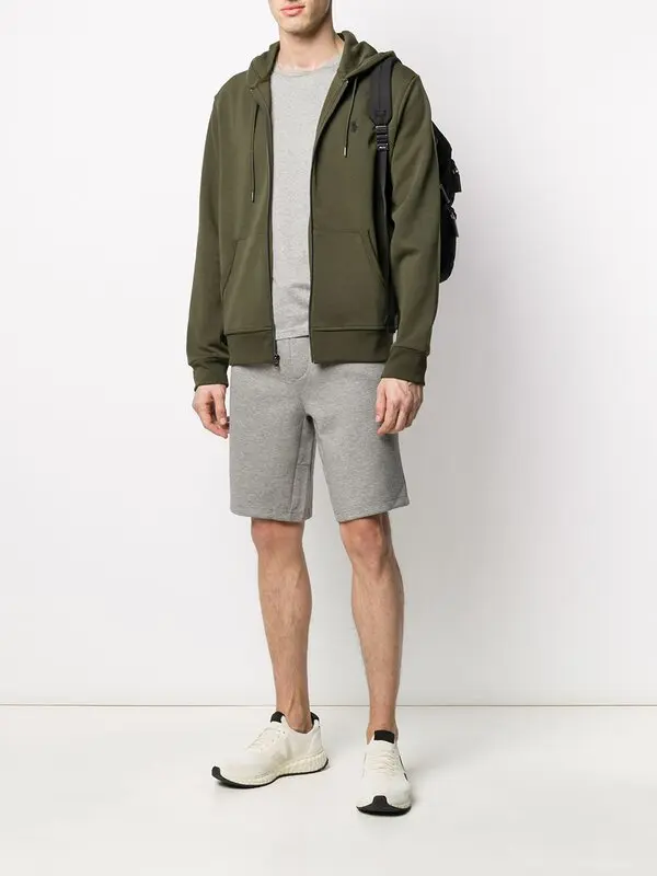 Polo Ralph Lauren Zipped Long-sleeved Hoodie - Green
