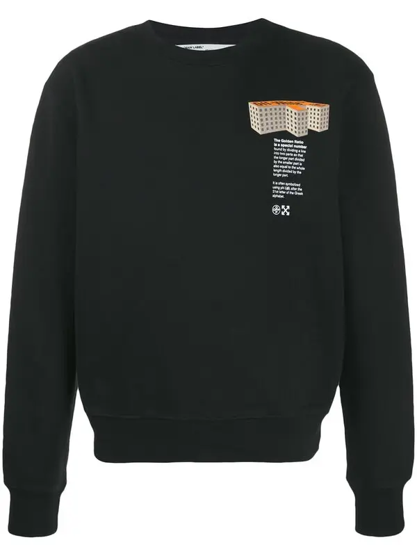 Off-White F Building Sweatshirt