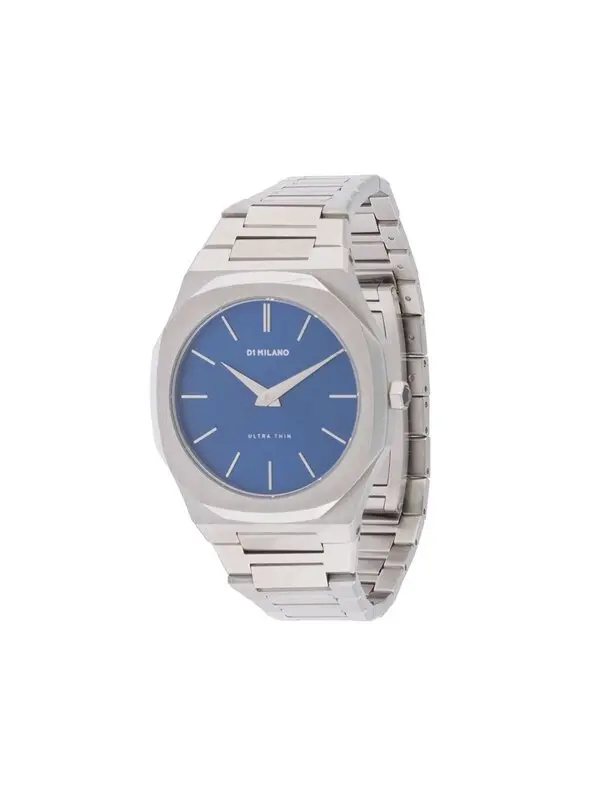 D1 MILANO Round Stainless Steel Bracelet Watch - Silver