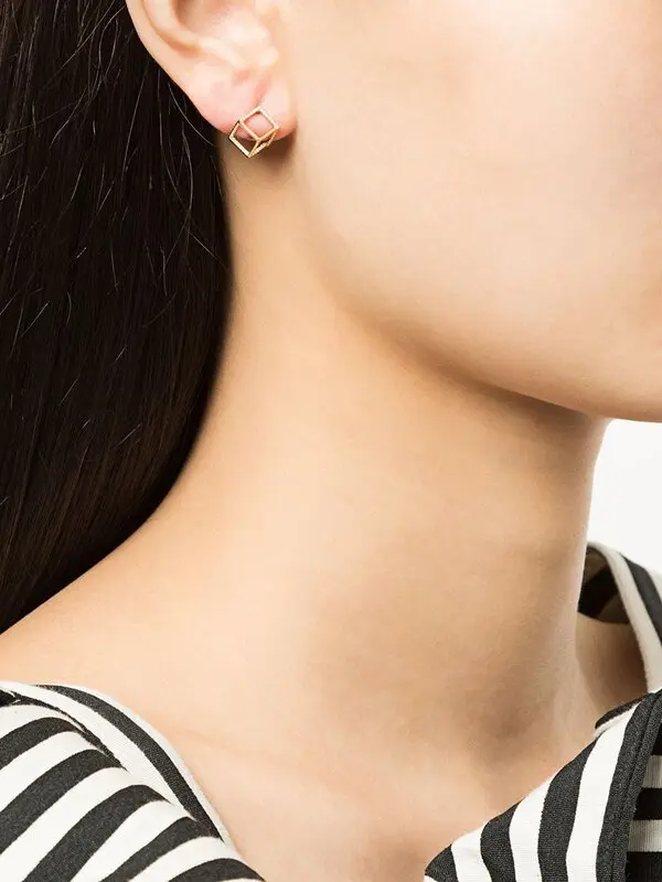 Shihara Diamond Square Earring 7