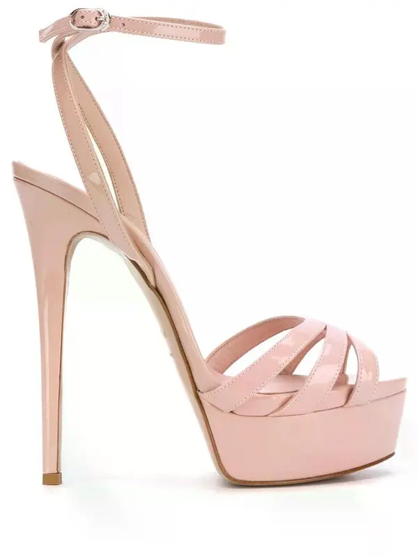 LE SILLA Lola 140mm Platform Sandals - Neutrals
