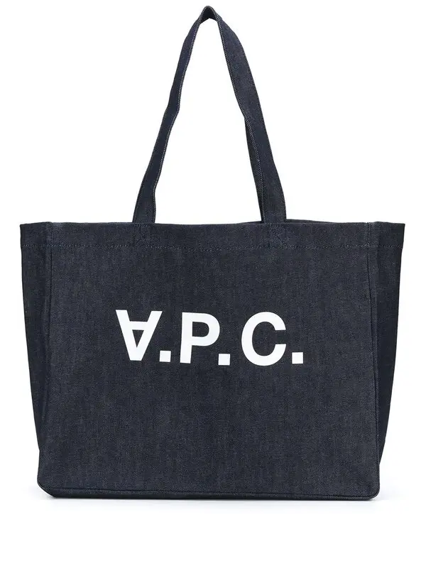 A.p.c. Daniela Denim Tote - Blue