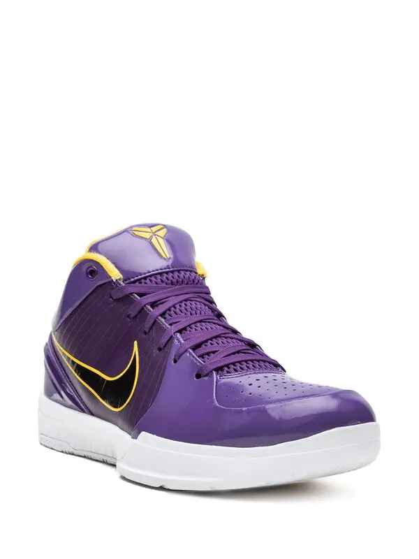 Nike X Undefeated Kobe 4 Protro La Lakers Sneakers - Purple