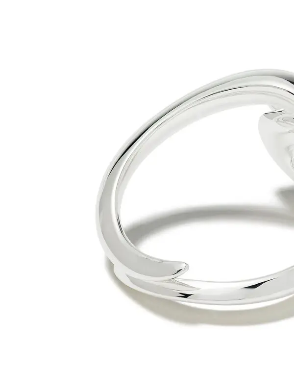 SHAUN LEANE Hook Ring - Silver