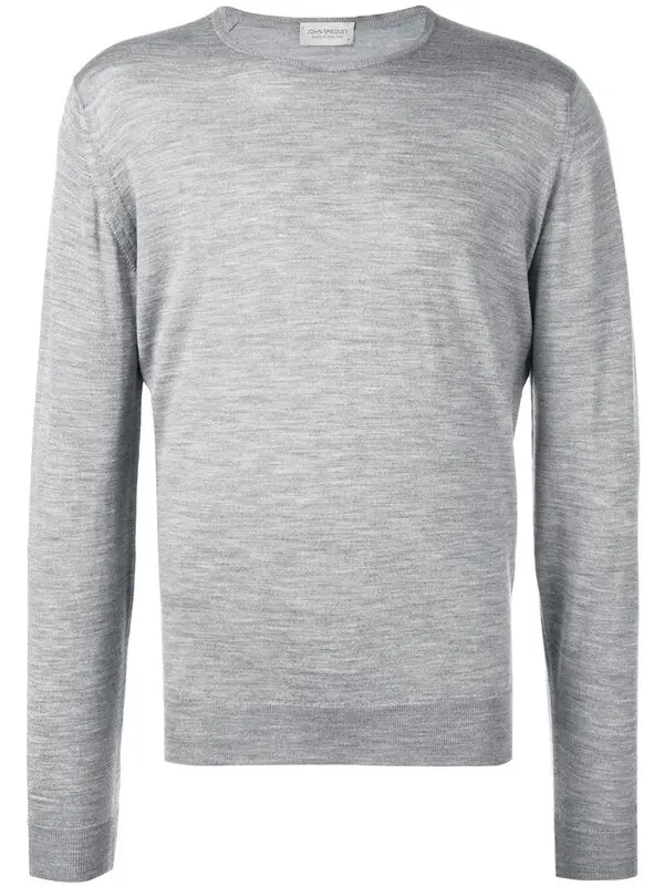 John Smedley Crew Neck Jumper - Grey
