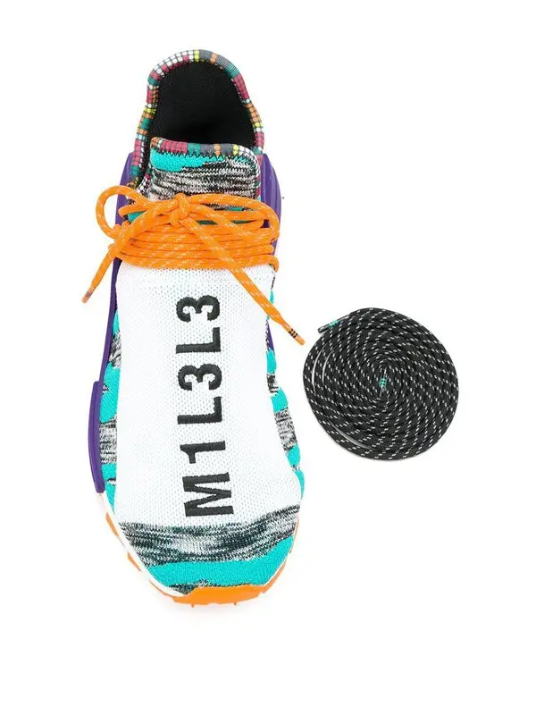 Adidas X Pharrell Williams Solar Hu Nmd M1l3l3 Sneakers - Red