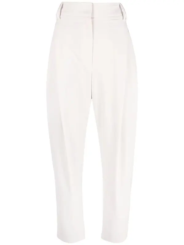 Brunello Cucinelli Tapered Leg Trousers - Neutrals
