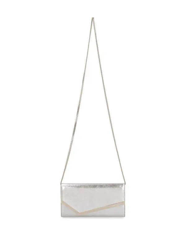 JIMMY CHOO Emmie Clutch - Metallic