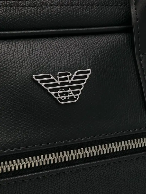 Emporio Armani Logo Plaque Briefcase