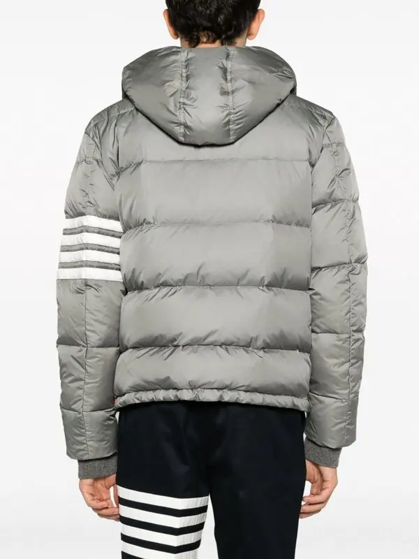 Thom Browne 4-bar Bomber Jacket - Grey