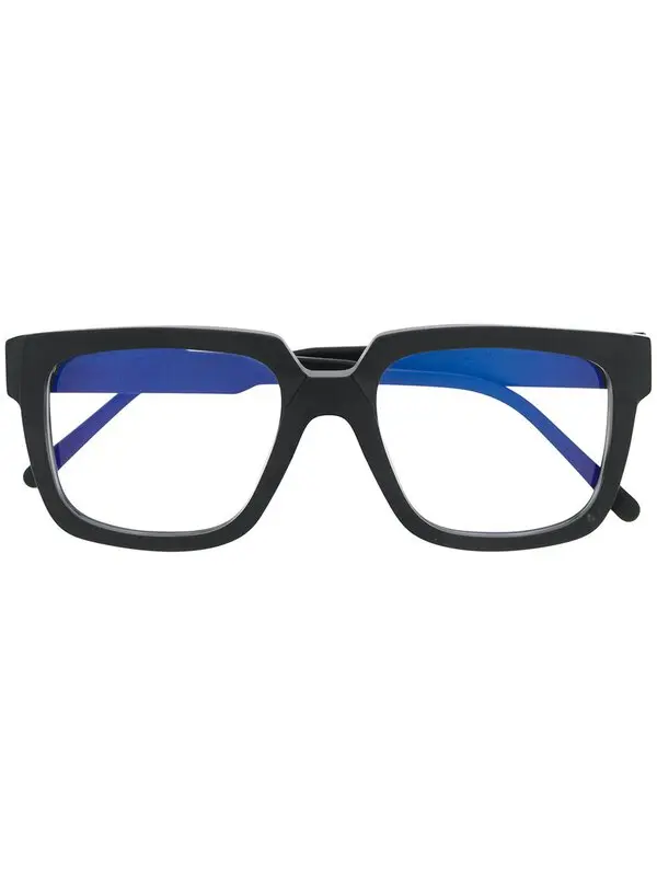 KUBORAUM Square Frame Glasses - Black