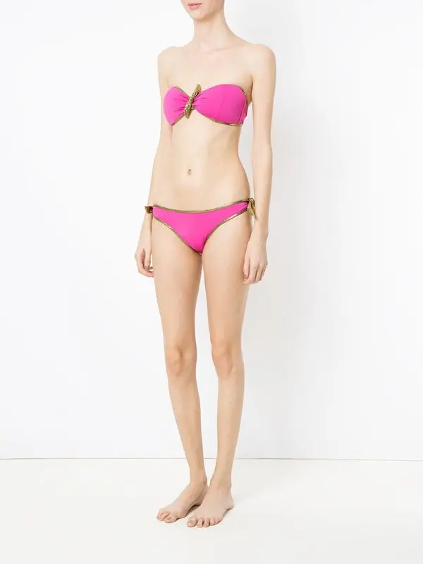 AMIR SLAMA Bandeau Bikini Set
