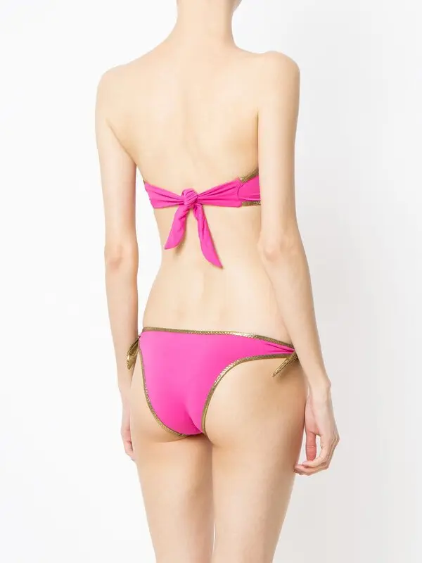 AMIR SLAMA Bandeau Bikini Set