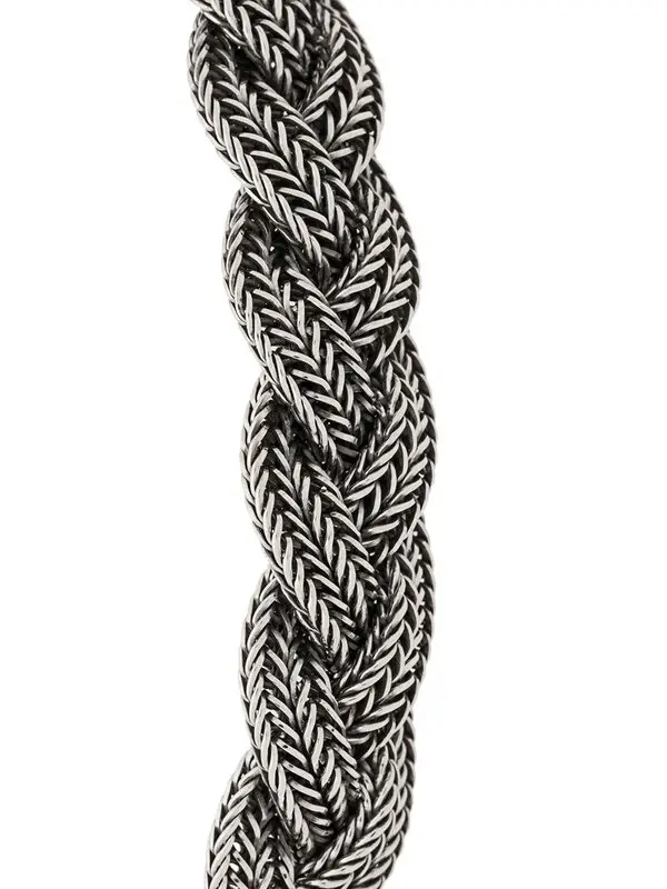 Emanuele Bicocchi Woven Chain Bracelet