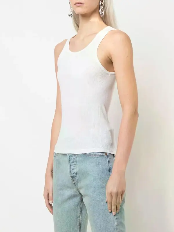 Wardrobe.NYC Release 04 Ribbed Tank Top - White