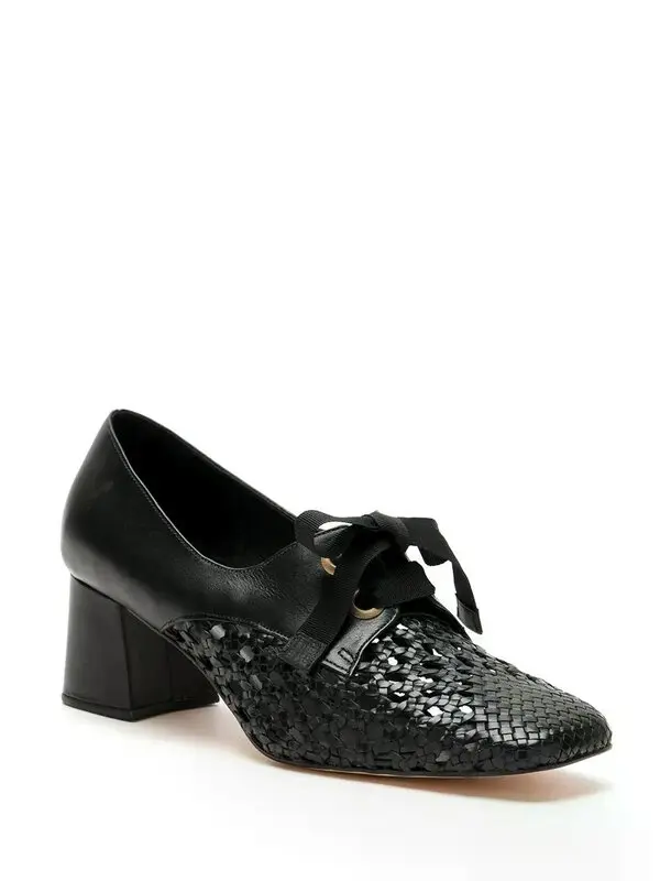 STUDIO CHOFAKIAN Romance Leather Pumps - Black