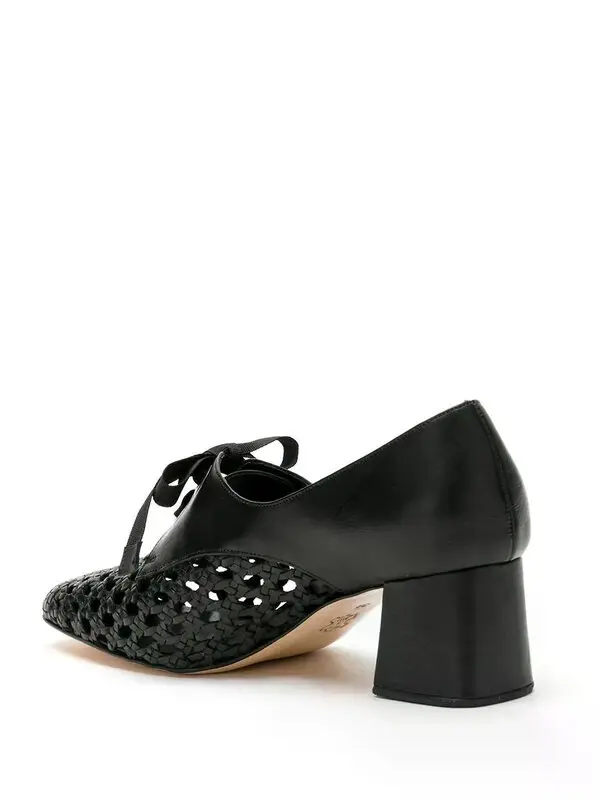 STUDIO CHOFAKIAN Romance Leather Pumps - Black