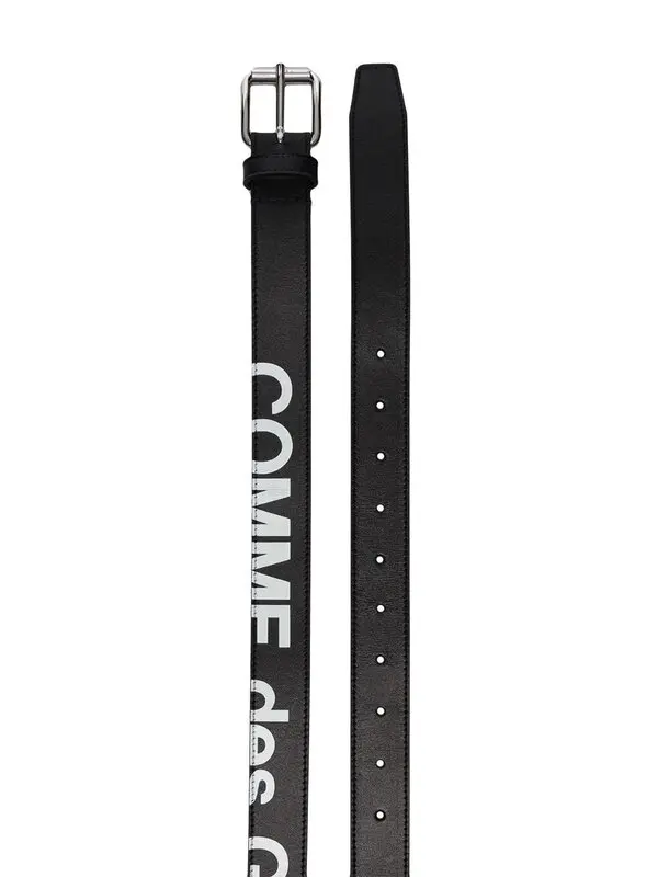 Comme Des Garçons Logo Belt