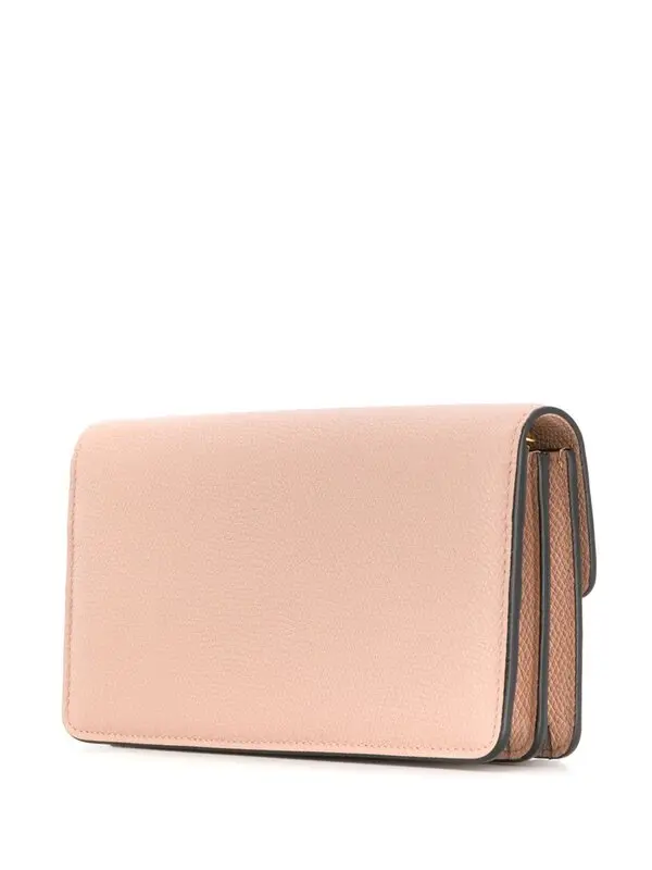 Valentino Garavani Vlogo Signature Leather Wallet-on-chain