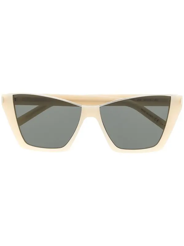 Saint Laurent Kate Cat-eye Sunglasses - Neutrals