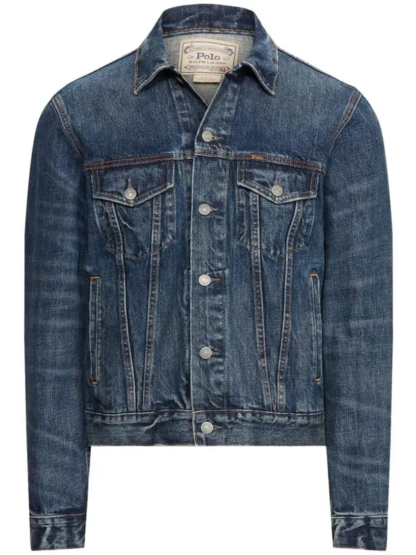 Polo Ralph Lauren Classic-collar Denim Jacket - Blue