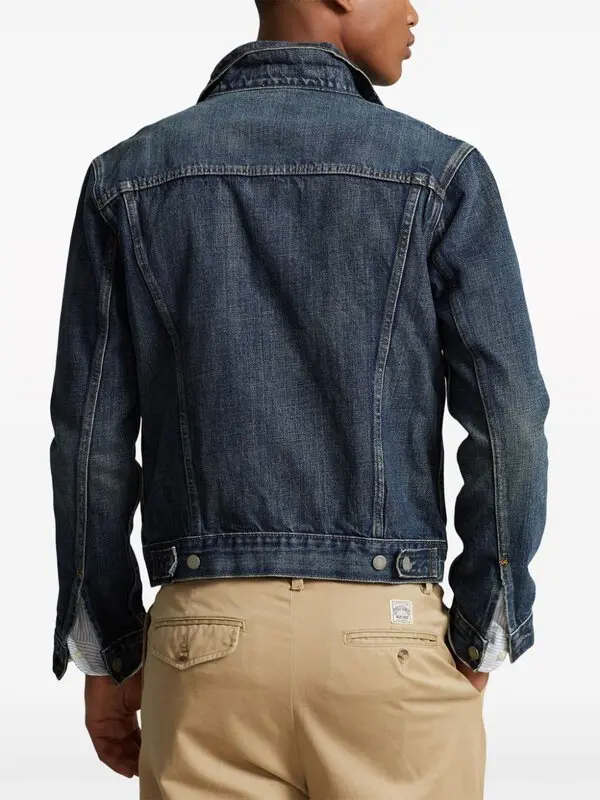 Polo Ralph Lauren Classic-collar Denim Jacket - Blue