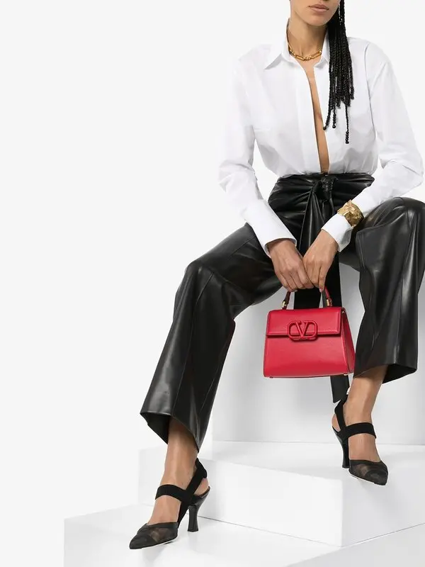 Fendi Ff Slingback Pumps