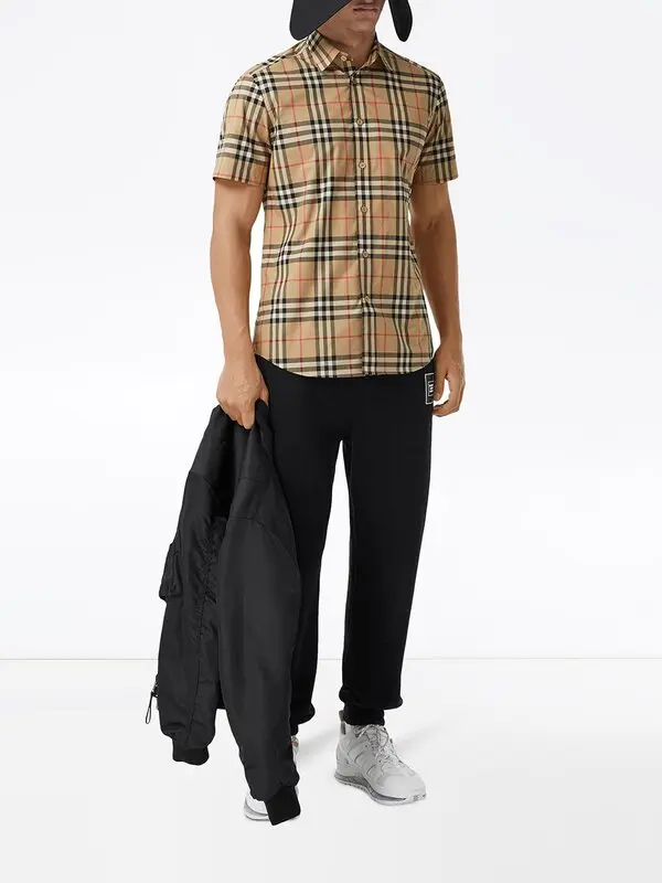 Burberry Check Short-sleeve Shirt