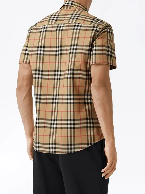 Burberry Check Short-sleeve Shirt
