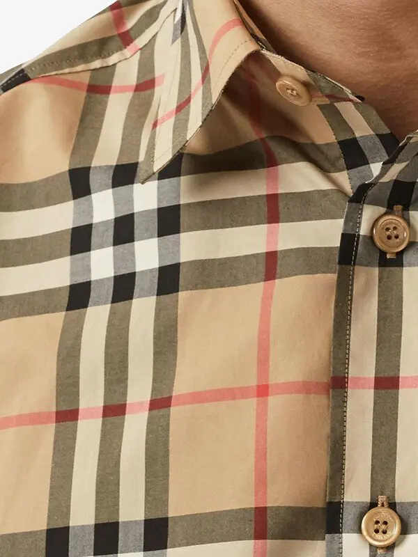 Burberry Check Short-sleeve Shirt