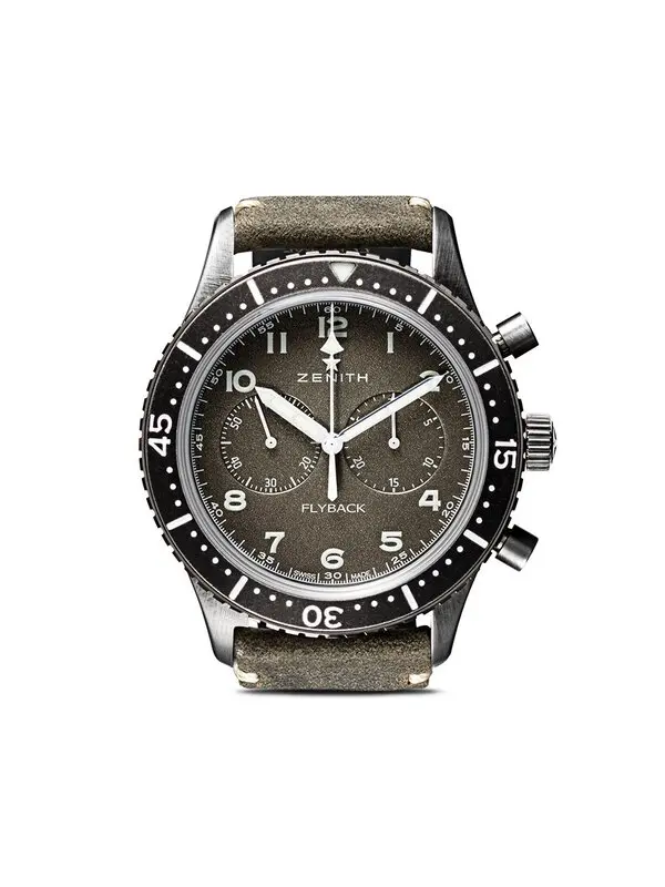 ZENITH Cronometro Tipo Cp-2 Flyback 43mm - Grey