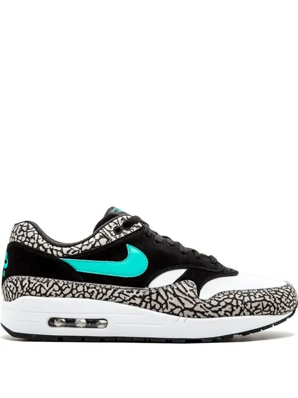 Nike X Atmos Air Max 1 Premium Retro Elephant 2017 Sneakers - Black