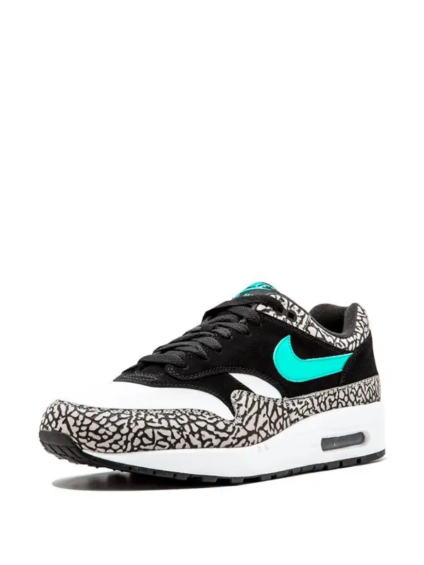 Nike X Atmos Air Max 1 Premium Retro Elephant 2017 Sneakers - Black