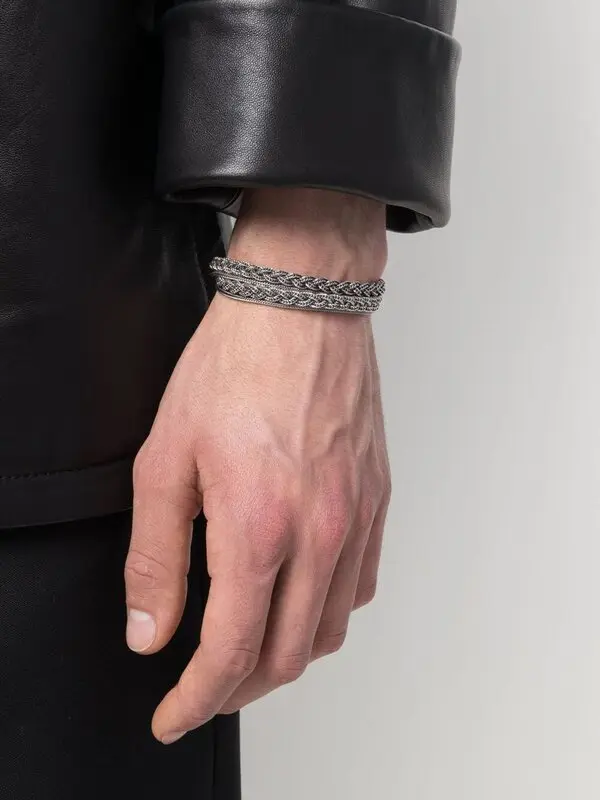 Emanuele Bicocchi Braided Chain Bracelet