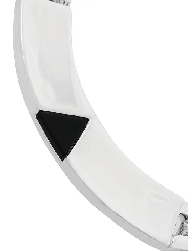 COUP DE COEUR Pyramid Tag Collar Necklace