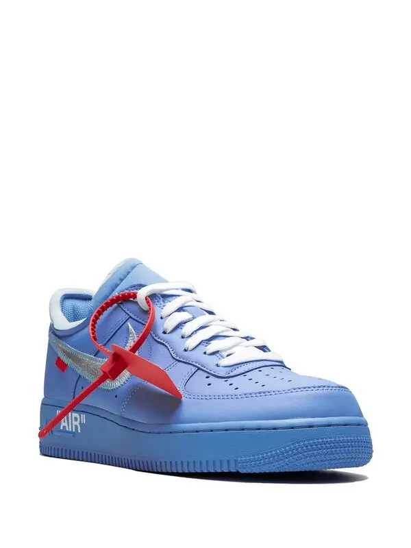 Nike X Off White Air Force 1 Low Mca Sneakers - Blue