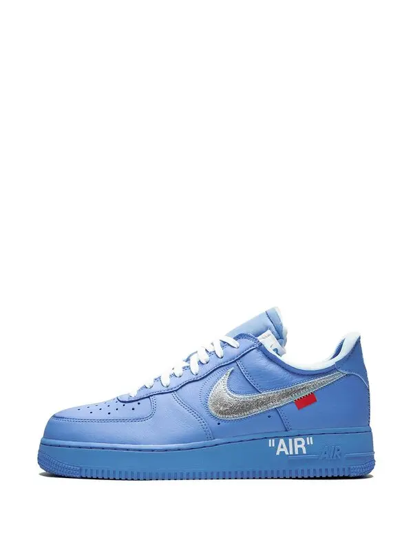 Nike X Off White Air Force 1 Low Mca Sneakers - Blue