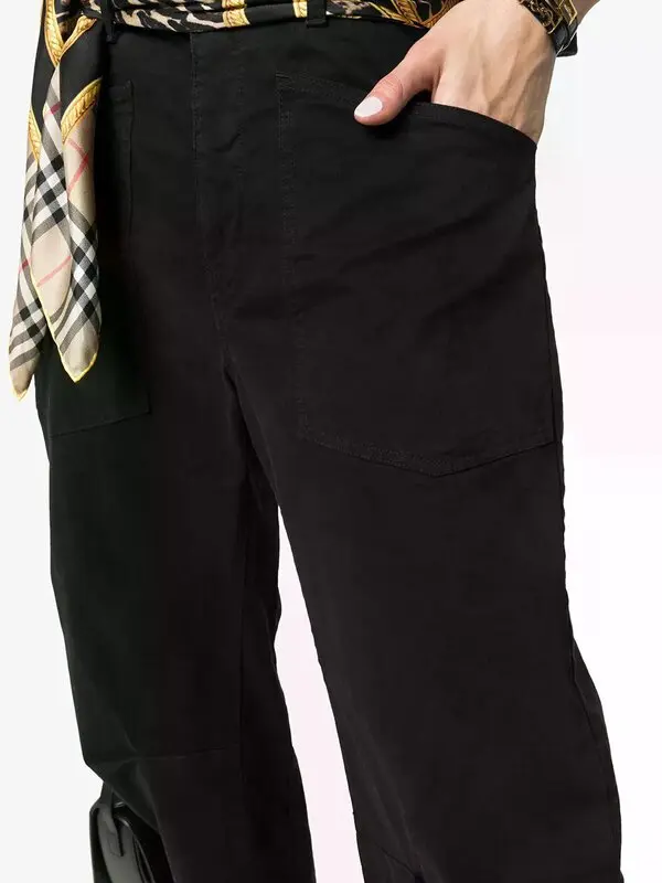 NILI LOTAN Shon Curved Balloon-leg Trousers