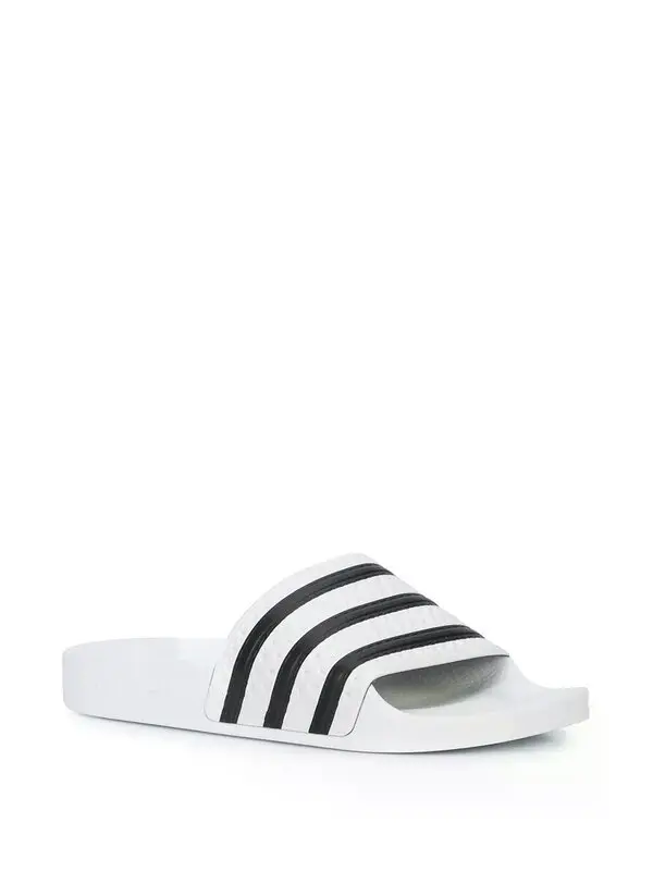Adidas Adilette Slides - White