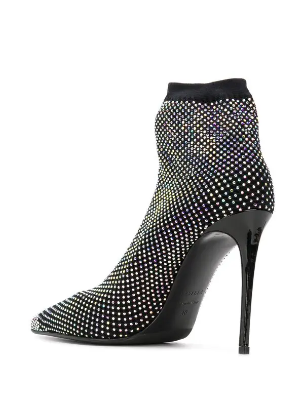 LE SILLA Gilda Crystal Sock Pumps