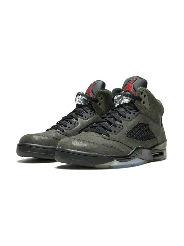 JORDAN Air 5 Retro Fear Pack Sneakers - Green