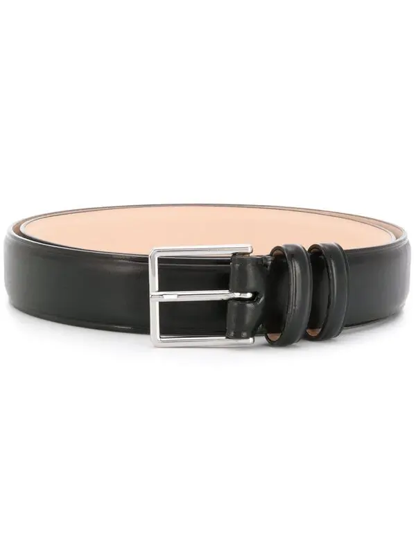 Paul Smith Buckled Leather Belt - Black