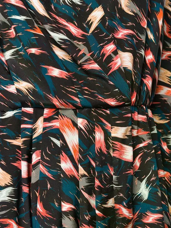 Givenchy Asymmetric Printed Mini Dress