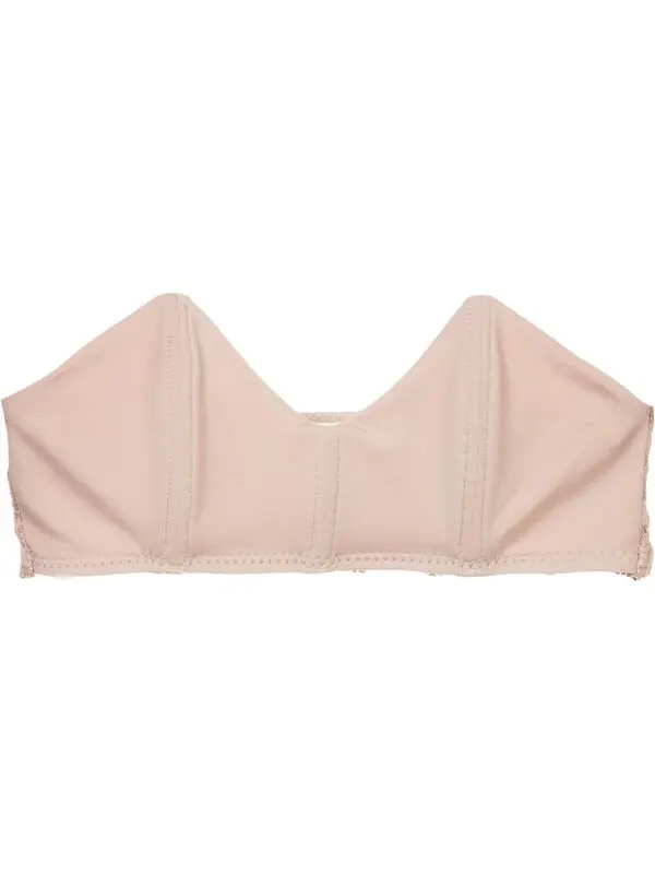 Fleur Du Mal Bandeau Bra - Neutrals