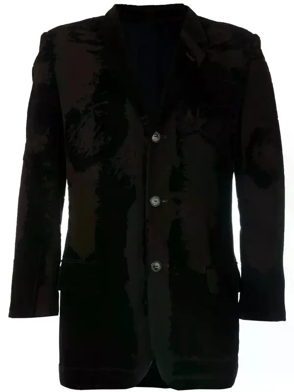 JEAN PAUL GAULTIER Burned Out Velvet Jacket