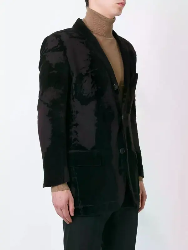 JEAN PAUL GAULTIER Burned Out Velvet Jacket