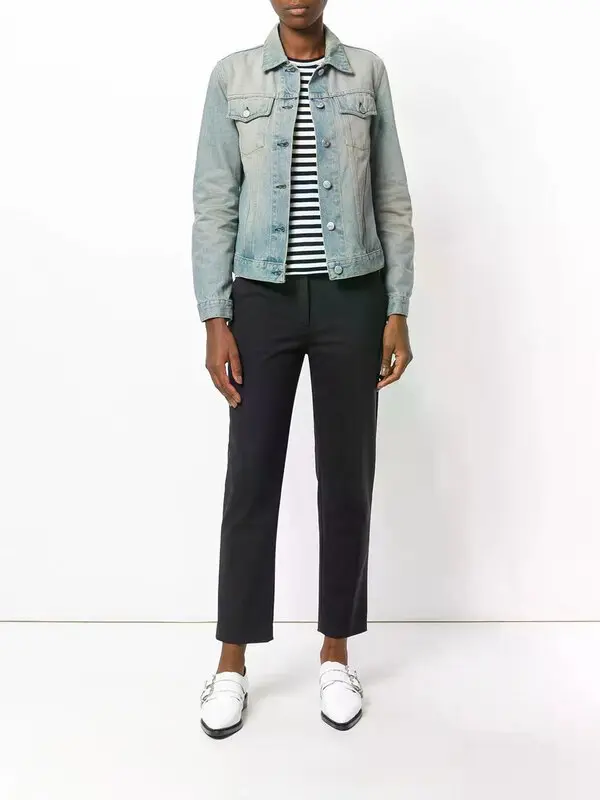 Helmut Lang Stonewashed Denim Jacket - Blue