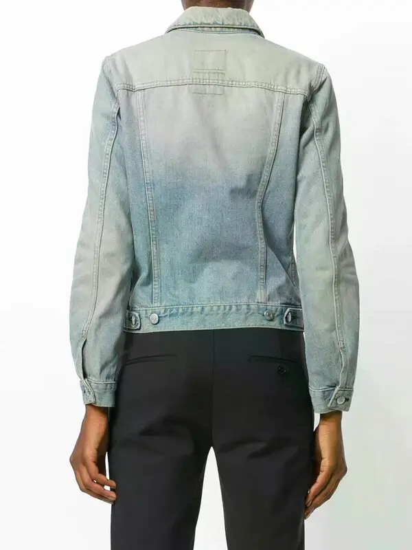 Helmut Lang Stonewashed Denim Jacket - Blue
