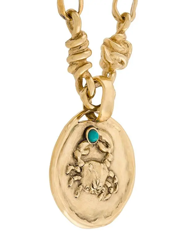GOOSSENS Talisman Cancer Medallion Necklace