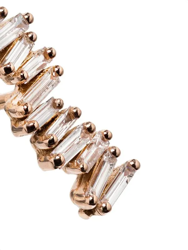 SUZANNE KALAN 18kt Fireworks Diamond Earrings